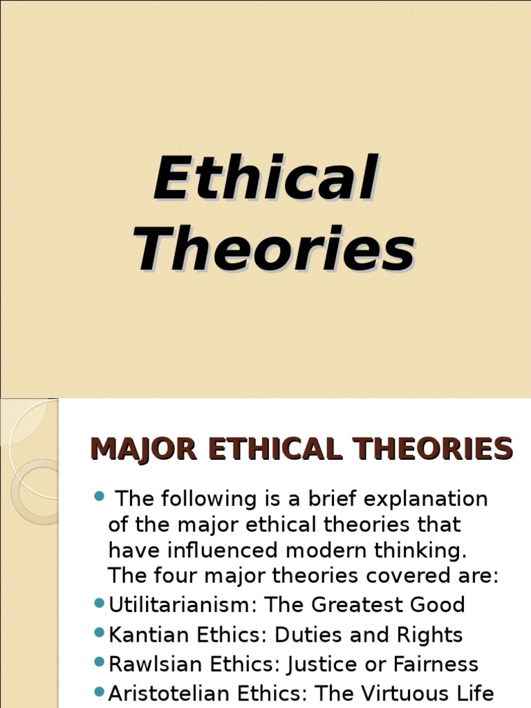 04 - Moral Frameworks - Lecture 4 | PDF | Utilitarianism | Virtue
