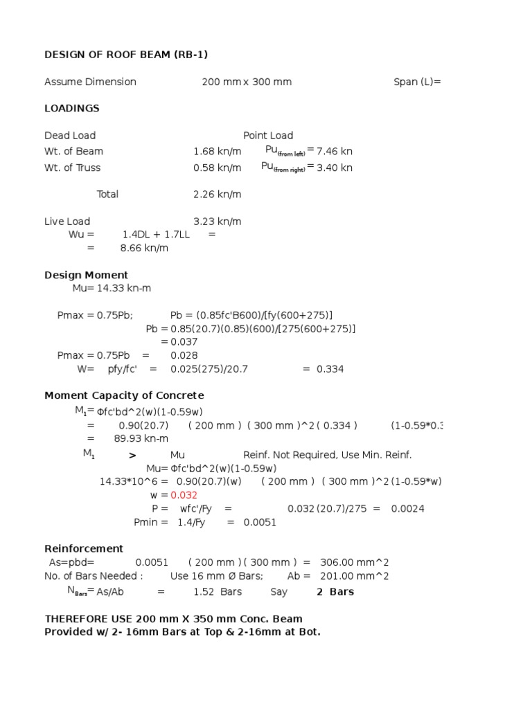Beams, Columns and Footings | PDF | Beam (Structure) | Building Engineering