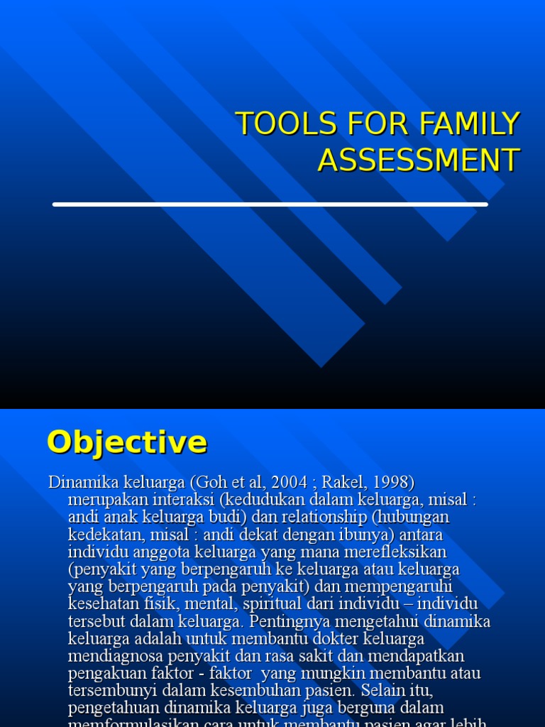 Family assessment tools | PDF