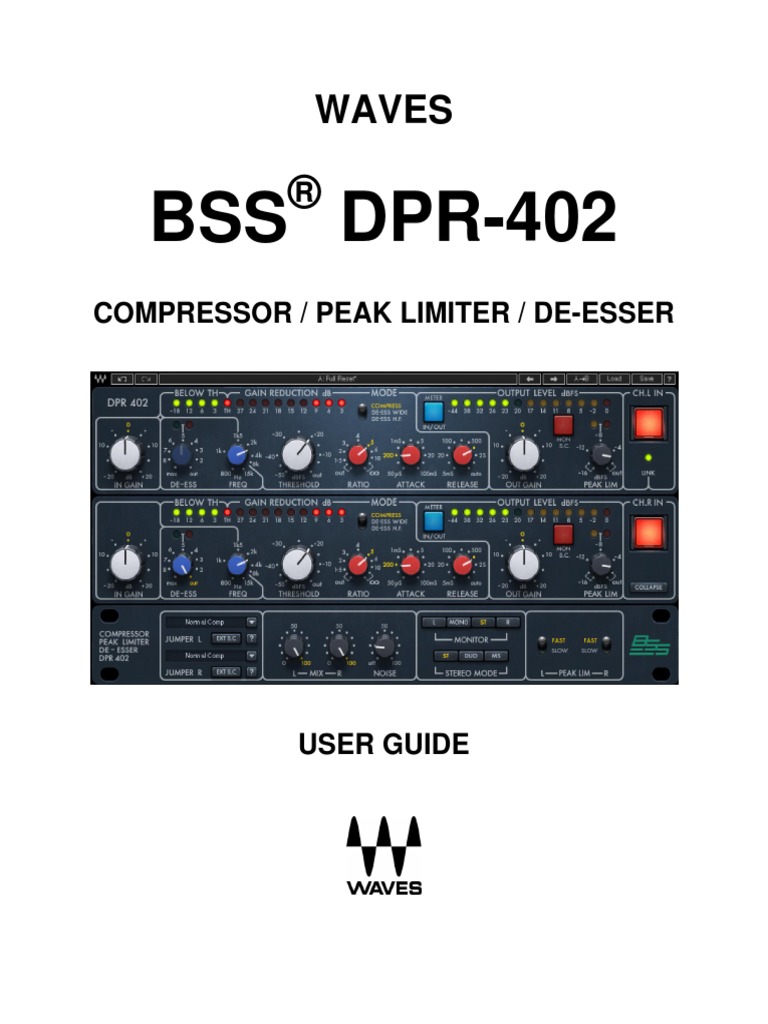 DPR 402 | PDF | Sound Technology | Sound Recording