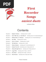 Beginner's Recorder Course Guide | PDF | Recorder (Musical Instrument ...