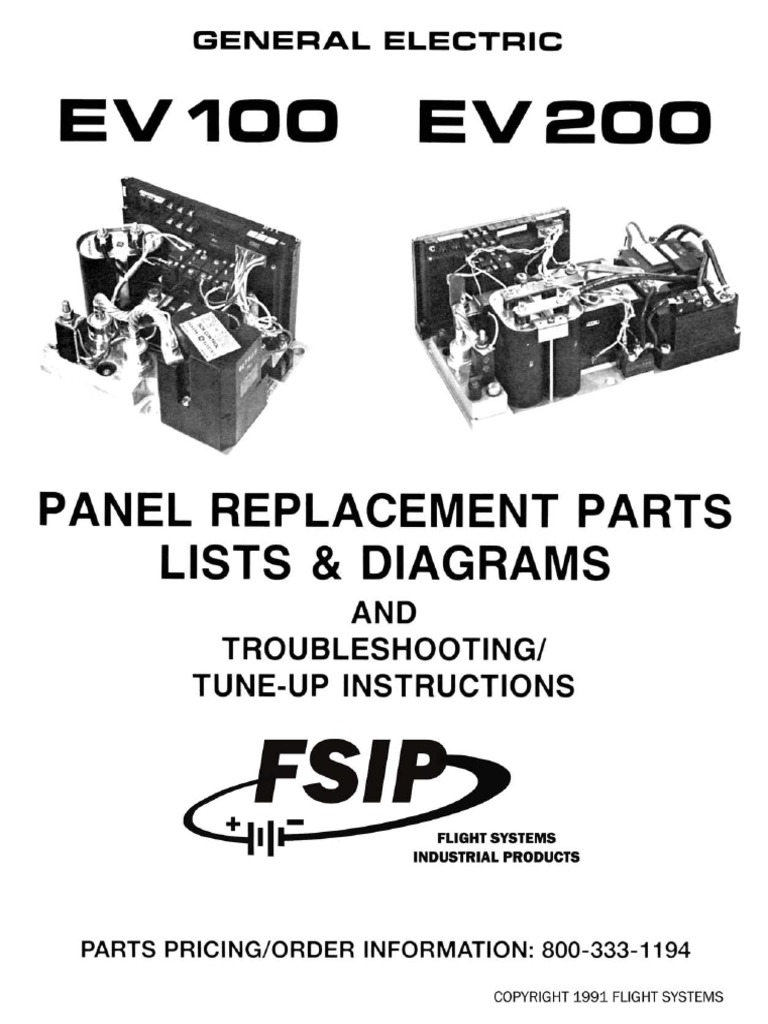 Manual De Servicio Ev100 Pdf Pdf Condensador Rectificador