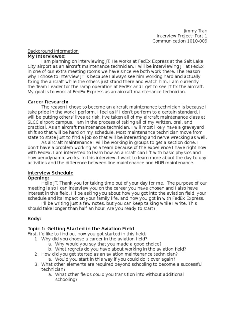 Interview-Project Part-1 | Download Free PDF | National Transportation ...