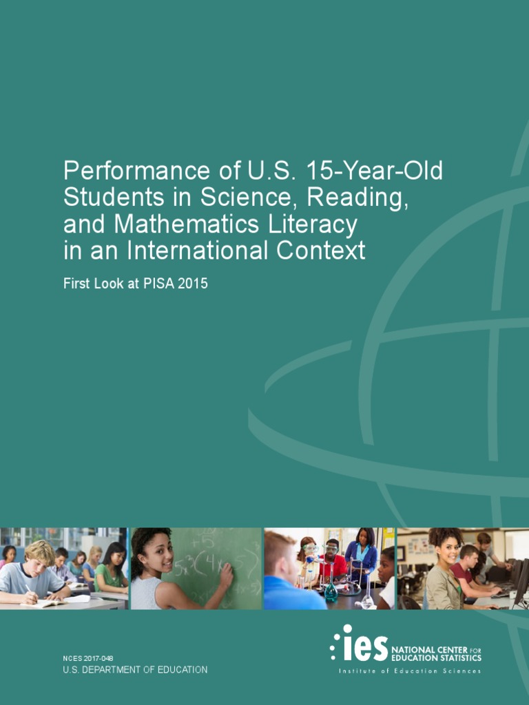 Performance of U.S. 15-Year-Old Students in Science, Reading, and ...