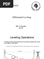 Differential Leveling | PDF | Surveying