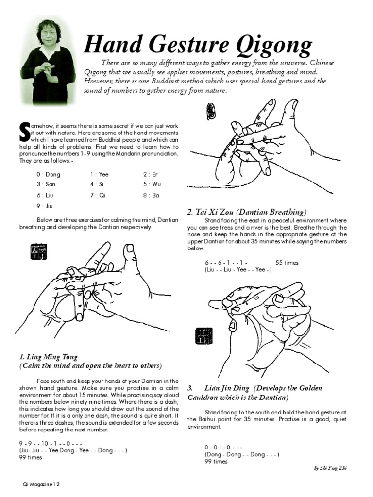 Hand Gesture QiGong | Qigong | Qi