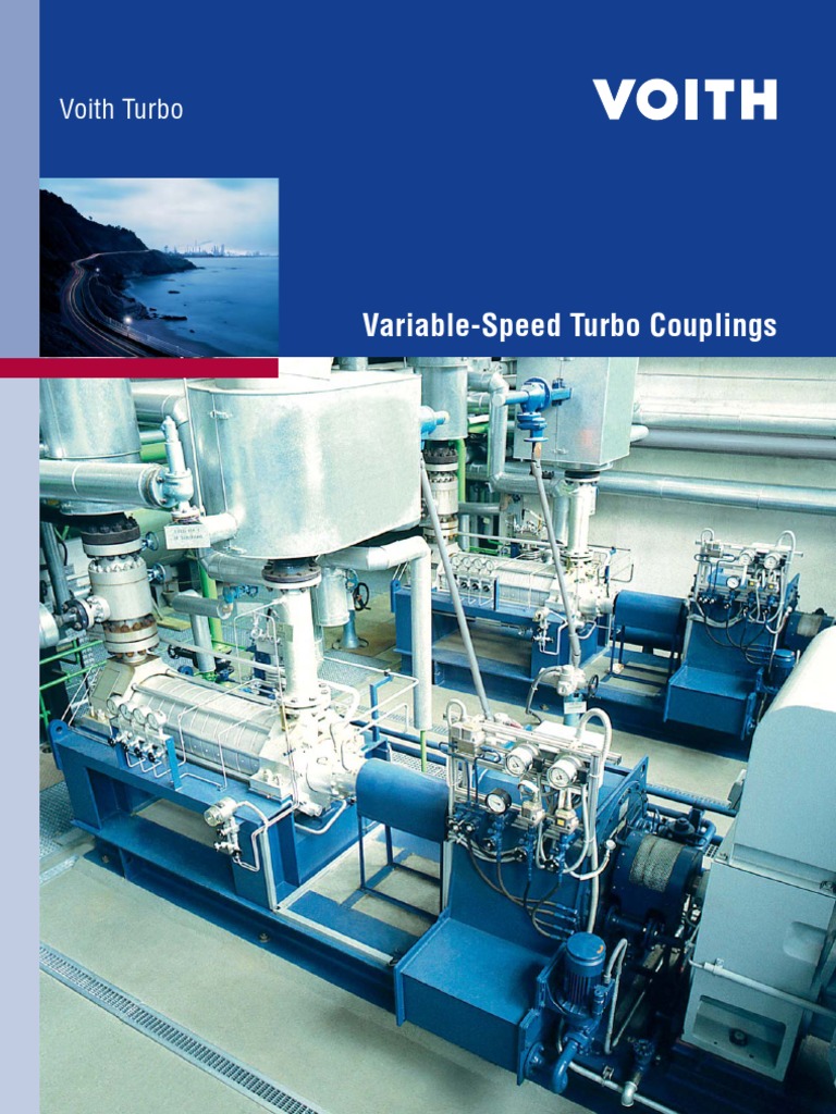 VOITH Variable Speed Fluid Couplings | PDF | Pump | Turbocharger