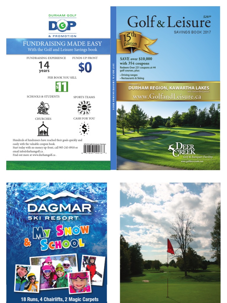 2017 Golf & Leisure Savings Book | PDF | Golf Course | Coupon