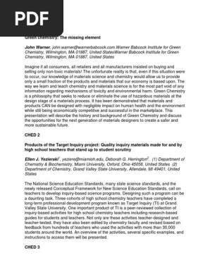 Lewis Chcl3 Janet Gray Coonce