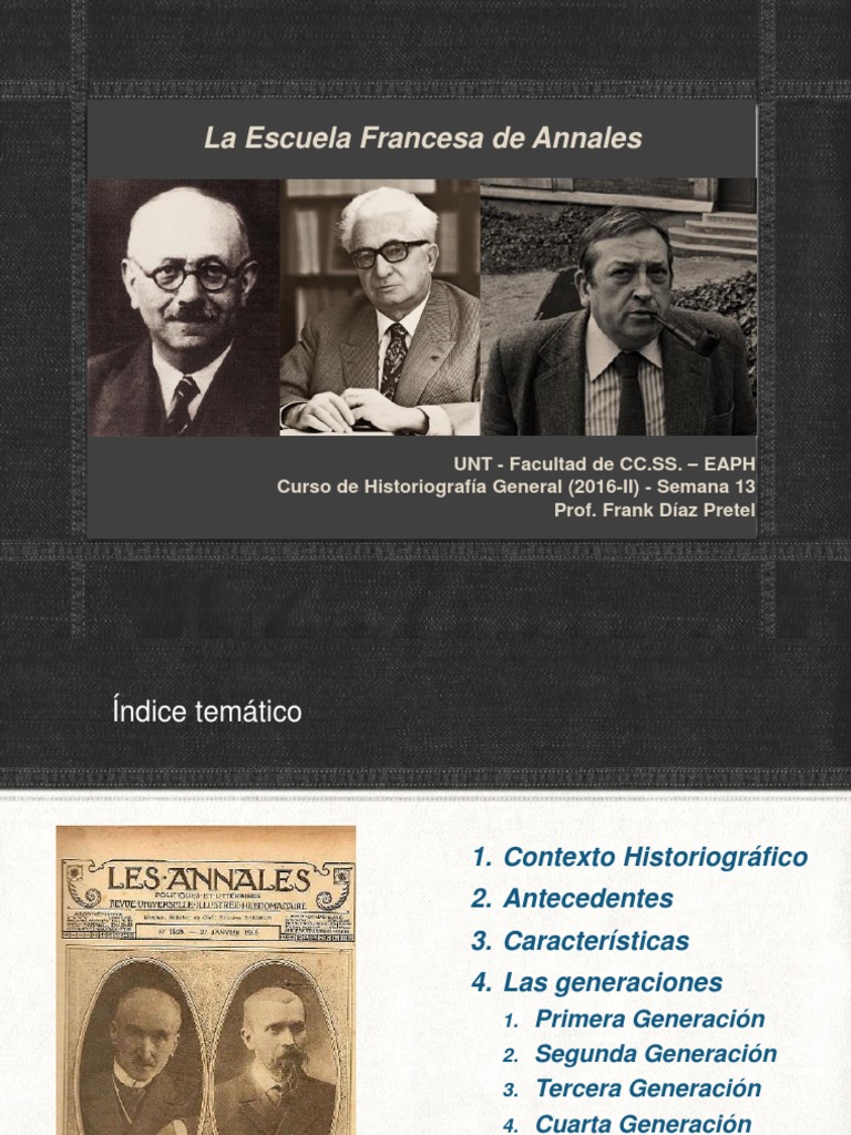 Historiog Sem 13 Escuela de Annales | PDF | Historiografía | Science