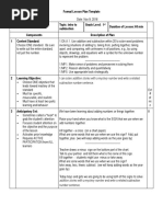 CAL TPA Step 1 Plan B Lesson Planning | PDF | Lesson Plan | Learning