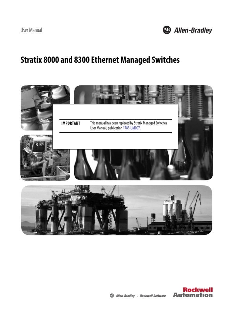 Stratix 8000 and 8300 Ethernet Managed Switches: User Manual | PDF