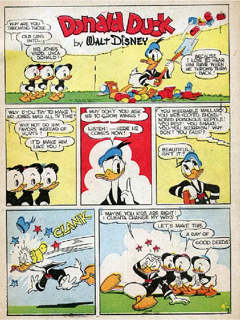 Donald Duck - Good Deeds | PDF