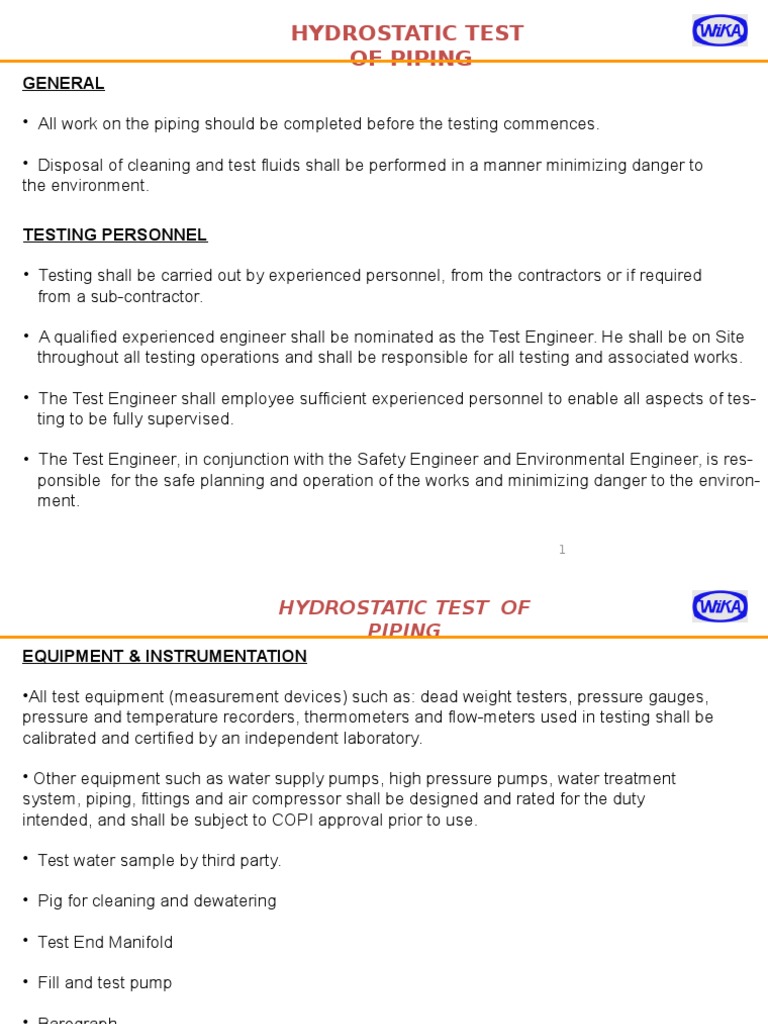 Hydrotest, Dewatering, Drying | PDF | Clothes Dryer | Gas Compressor