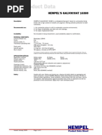 Hempel's Galvosil 15700: Product Characteristics | PDF | Corrosion | Paint