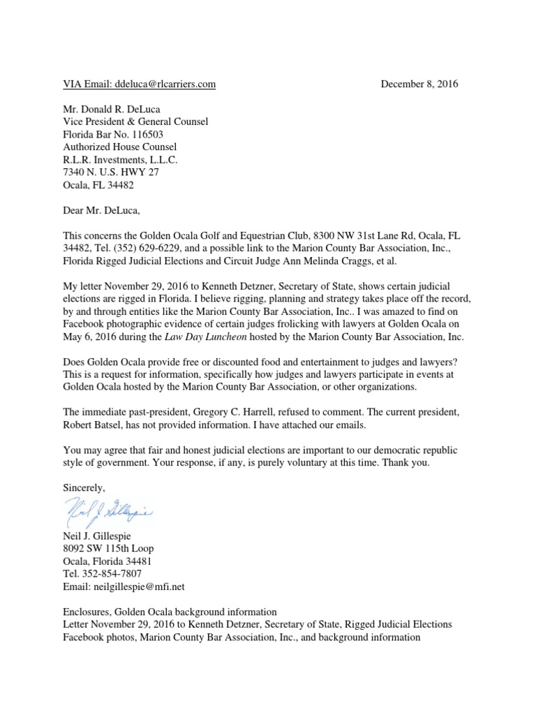 Donald DeLuca Golden Ocala Golf and Equestrian Club | PDF | Practice Of ...