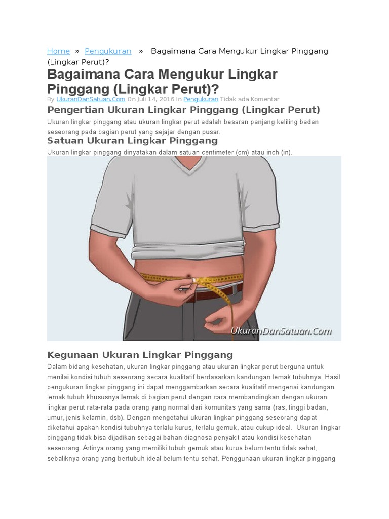 Lingkar Perut | PDF