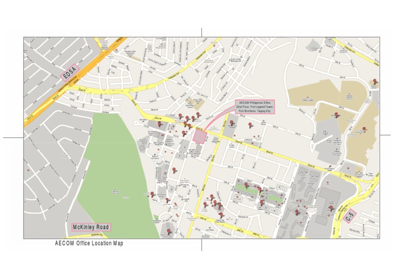 Mckinley Road Aecom Office Location Map | PDF