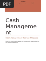 Oracle Fusion Cash Management Setup | PDF
