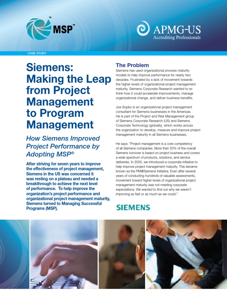 Siemens MSP Case Study 2 | PDF | Project Management | Change Management