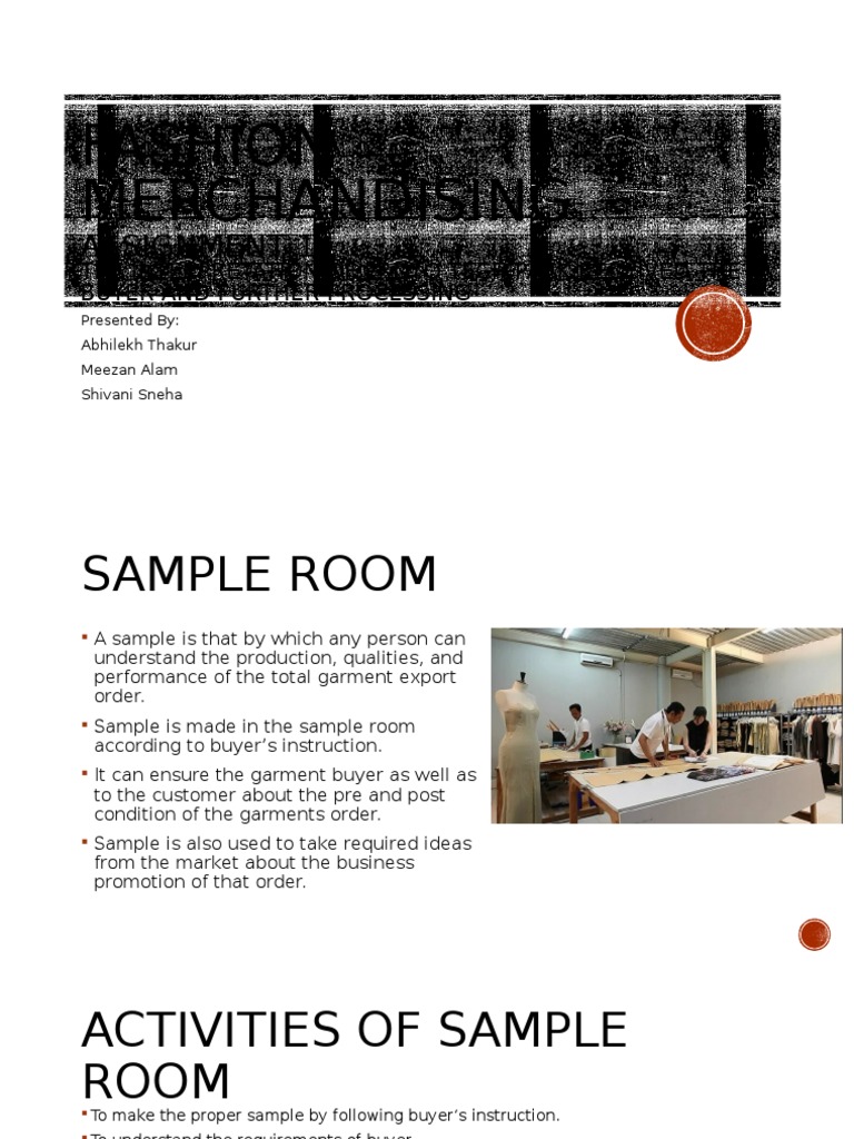 Fashion Merchandising Assignment 1 | PDF | Shirt | Sewing