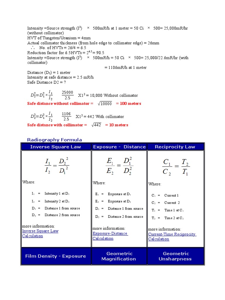 Safe Distance Calculation | PDF