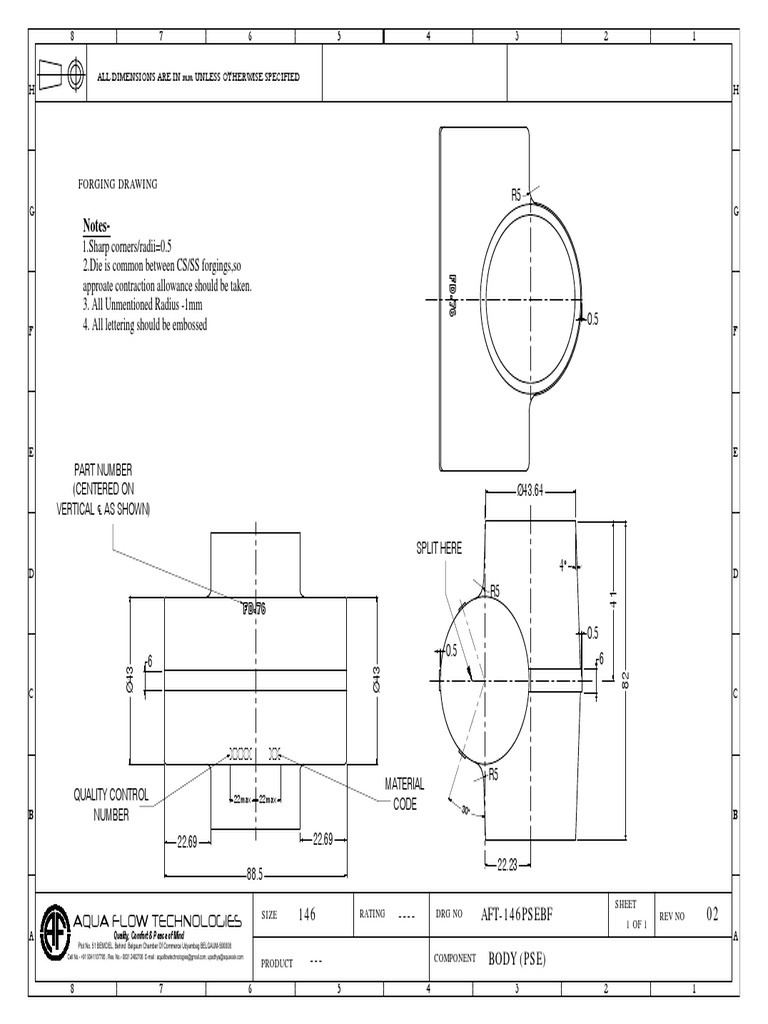 Notes-: All Dimensions Are in MM Unless Otherwise Specified | PDF | Nature