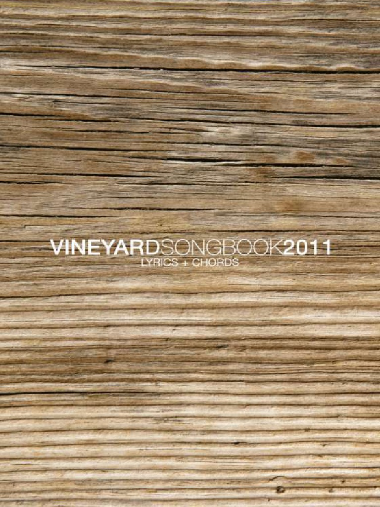 Vineyard Songbook - Song Chords | PDF | Worship | Repentance