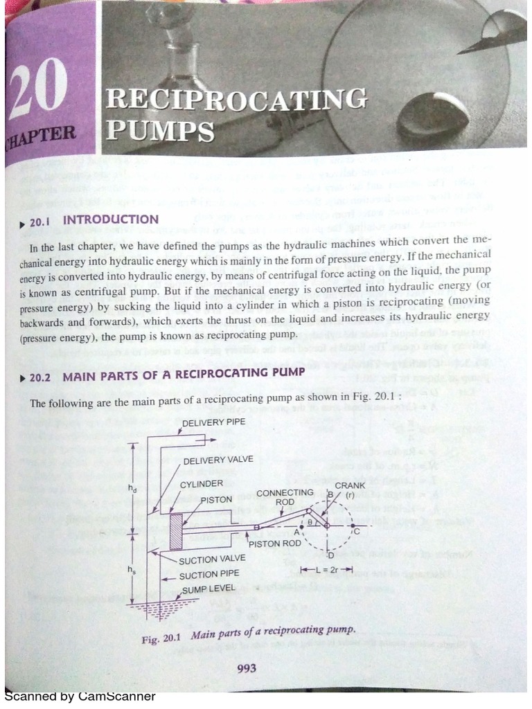Reciprocating Pump/ Bansal | PDF
