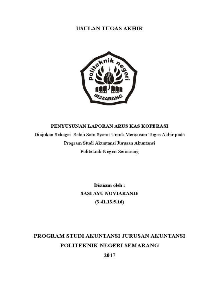 Proposal Tugas Akhir | PDF