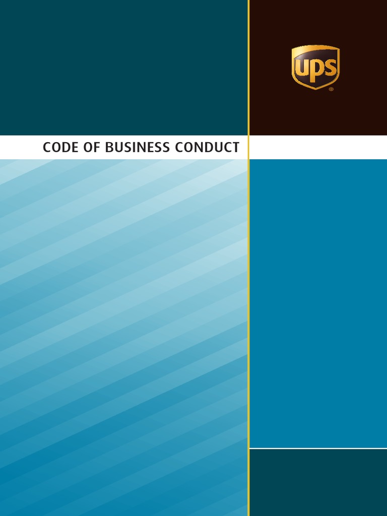 Code Bus Conduct | PDF | Finance & Money Management