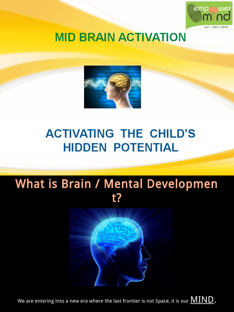 Mid Brain Activation For Children | PDF | Lateralization Of Brain ...