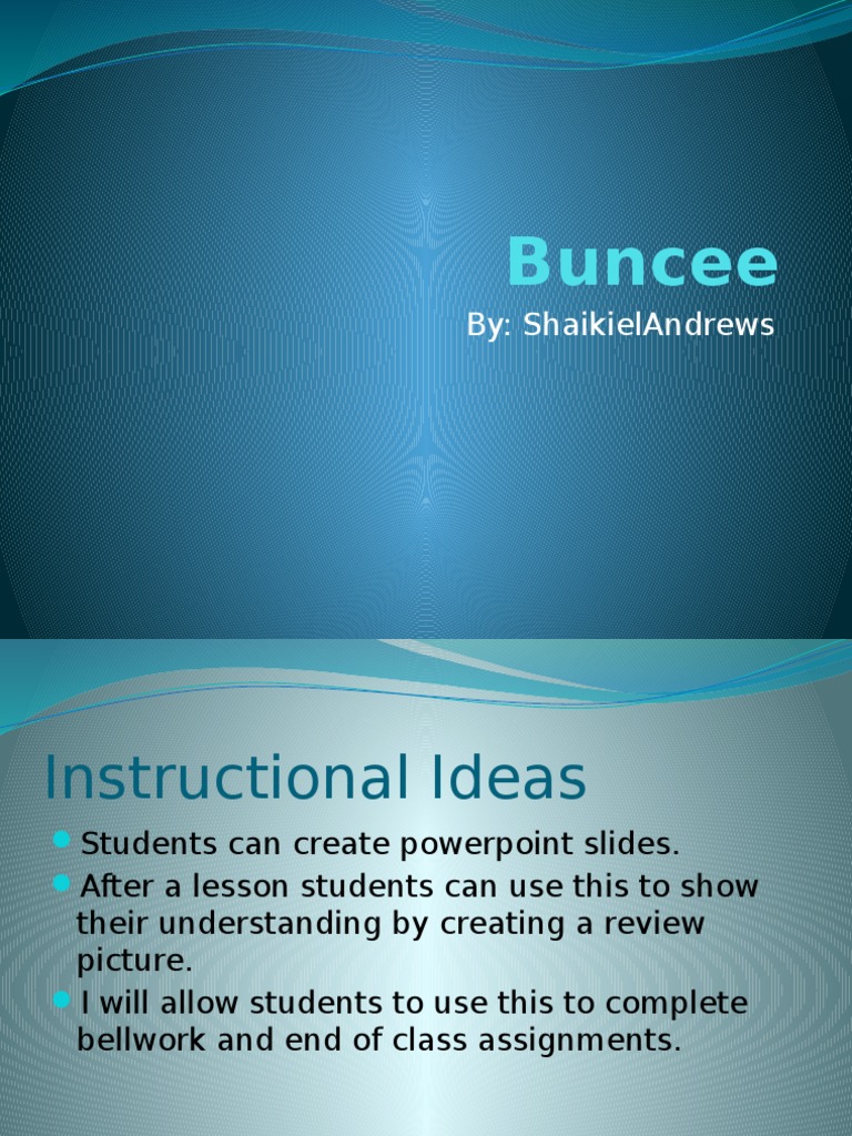 Engaging Classroom Ideas with Buncee | PDF