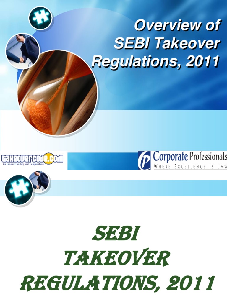Overview of SEBI Takeover Regulations, 2011 PDF | PDF | Preferred Stock ...