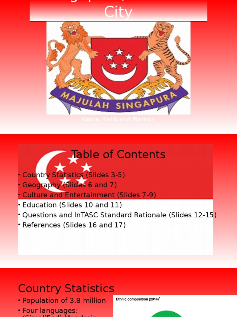 Singapore Revision | PDF | Languages Of Singapore | Teaching And Learning