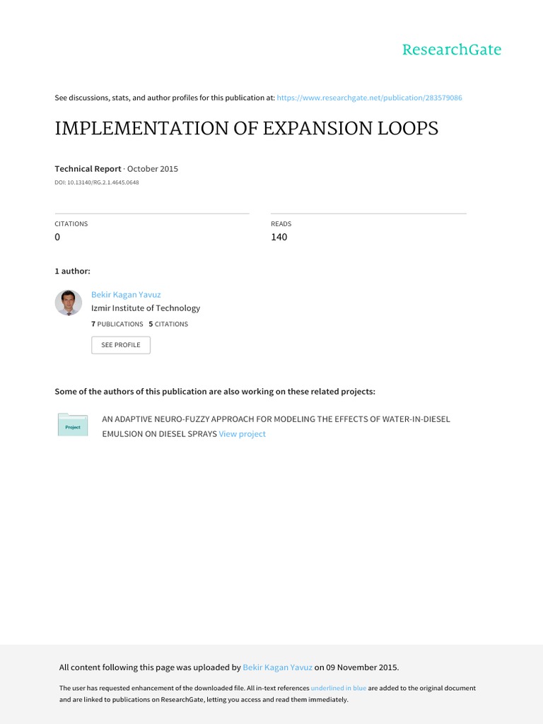 Oil & Gas Expansion Loops Guide | PDF | Pipe (Fluid Conveyance ...