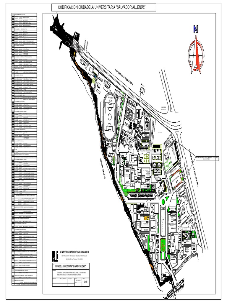 Mapa de la Ciudadela Universitaria UG | PDF | Salud y bienestar | Medicina