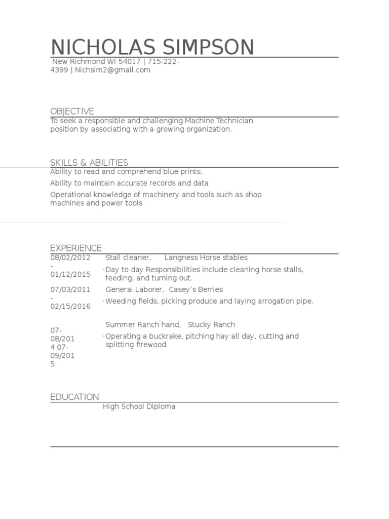 Nicholas Simpson | PDF