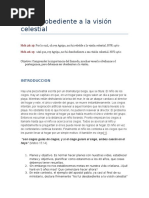 Escribe la Visión según Habacuc 2:2 | PDF | Dios