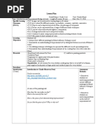 Mime Lesson Plan | PDF
