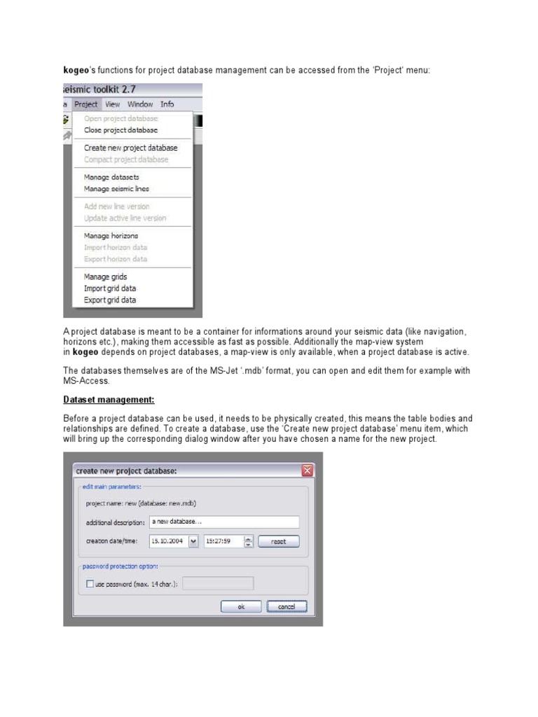 Kogeo | PDF | Button (Computing) | Databases