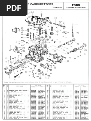 Weber Dgv Exploded View IDLE ADJUSTING MIXTURE SCREW For WEBER 46/48