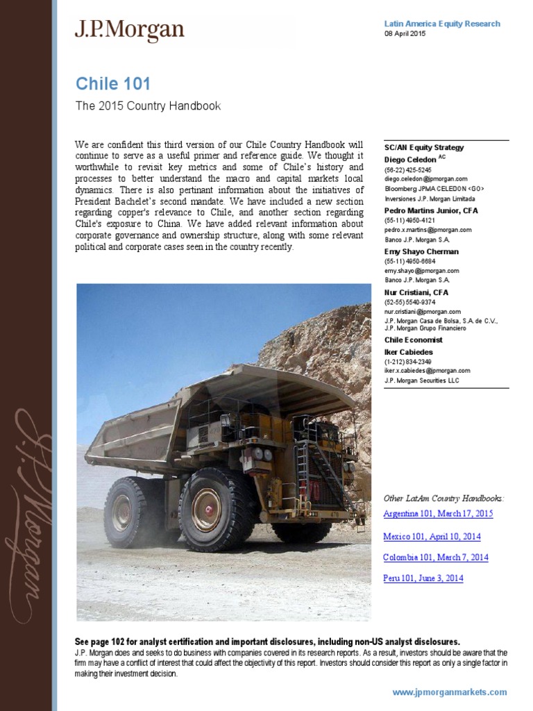 Chile Handbook | PDF | Chile | Employment