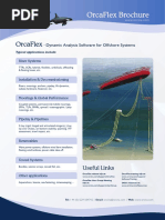 OrcaFlex Training Document | PDF | Waves | Spreadsheet