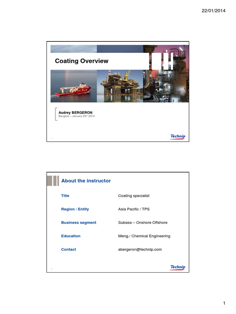 Offshore Coating Techniques Overview | PDF | Corrosion | Epoxy