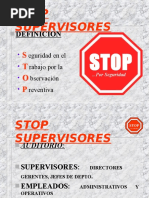 Módulo 2 Tarjeta STOP | PDF | Seguridad y salud ocupacional | Seguridad ...