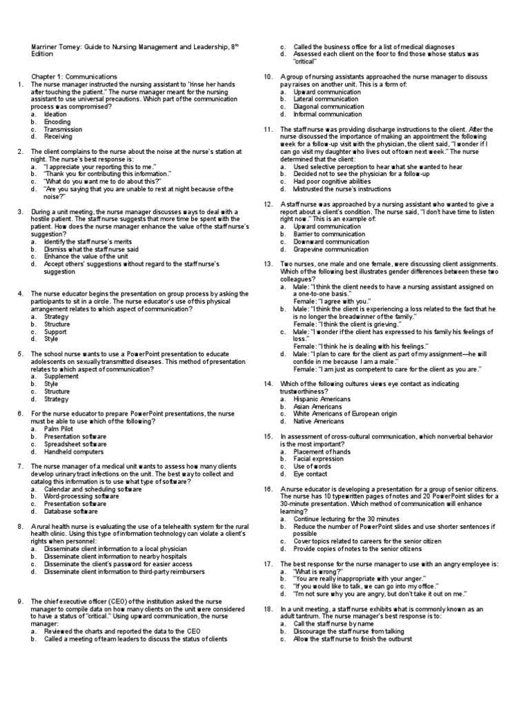 Nursing Communication Strategies | PDF | Nursing | Decision Making