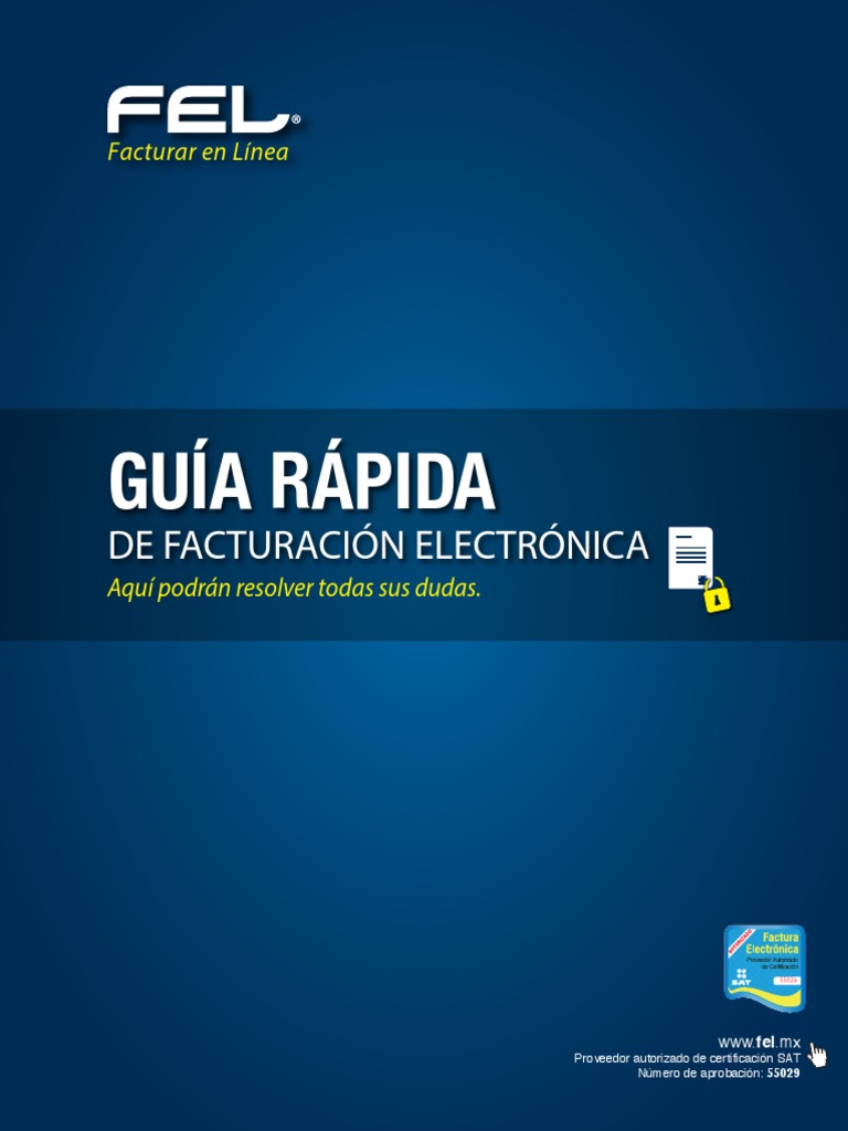 Guia Rapida de Facturacion Electronica | PDF | Factura | Impuestos