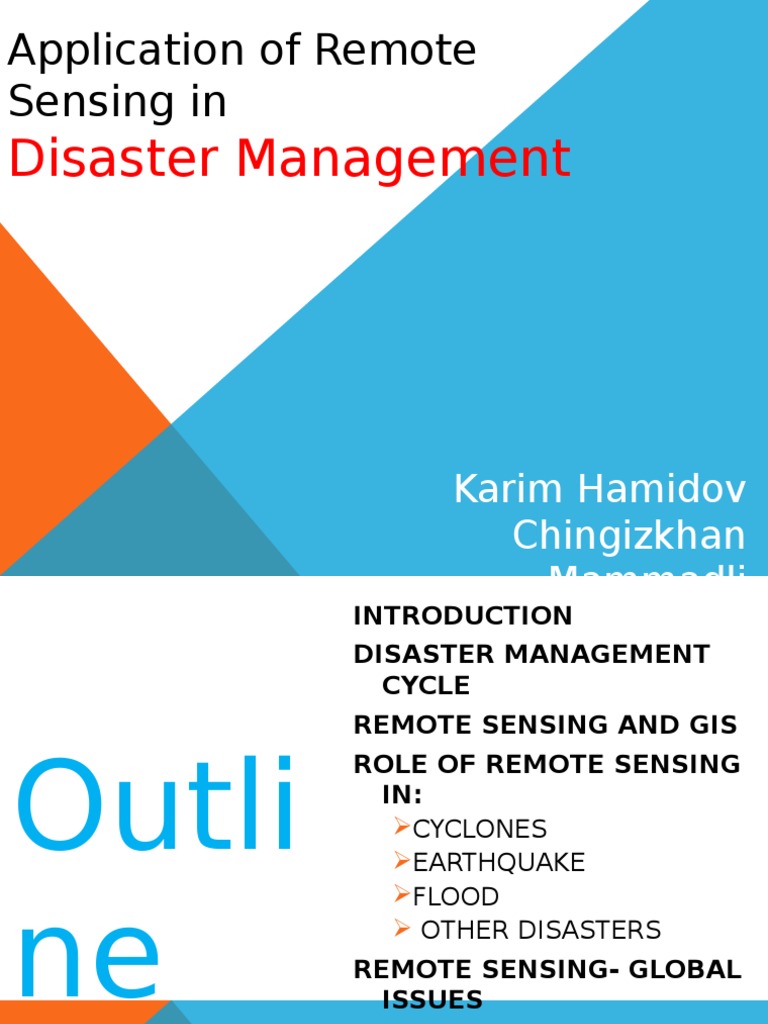 GIS & Disaster management | Emergency Management | Geographic ...