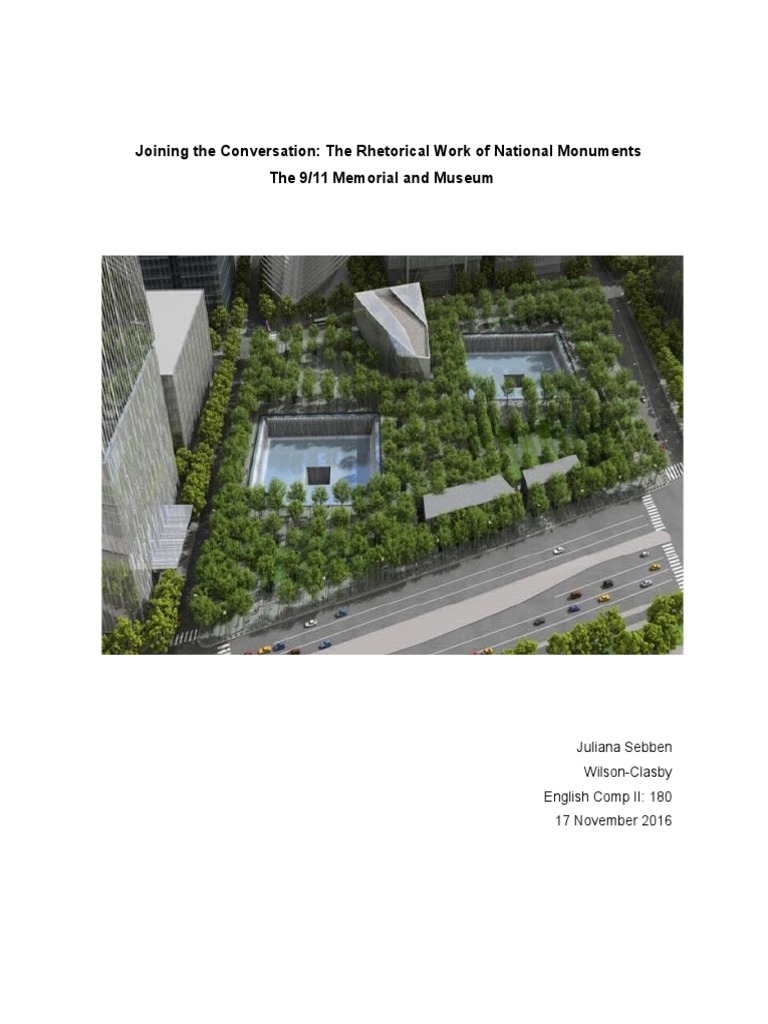 Joining The Conversation: The Rhetorical Work of National Monuments The ...